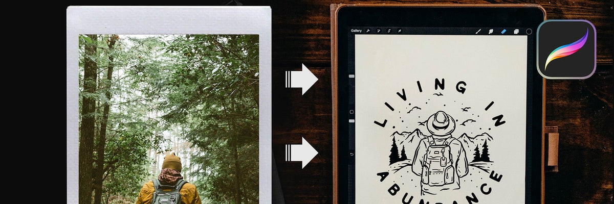 How to Use Photo Compositing to Make a Template in Procreate ...