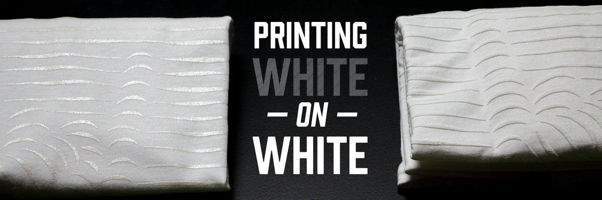 4 Ways to Screen Print White Plastisol Ink on a White Shirt ...