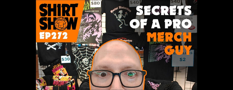 Behind the Scenes of Tour Merch with Angel Juarbe | Shirt Show ...