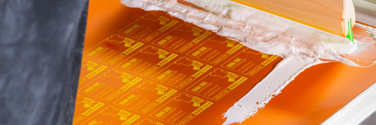 How to Screen Print Your Own Business Cards – ScreenPrinting.com