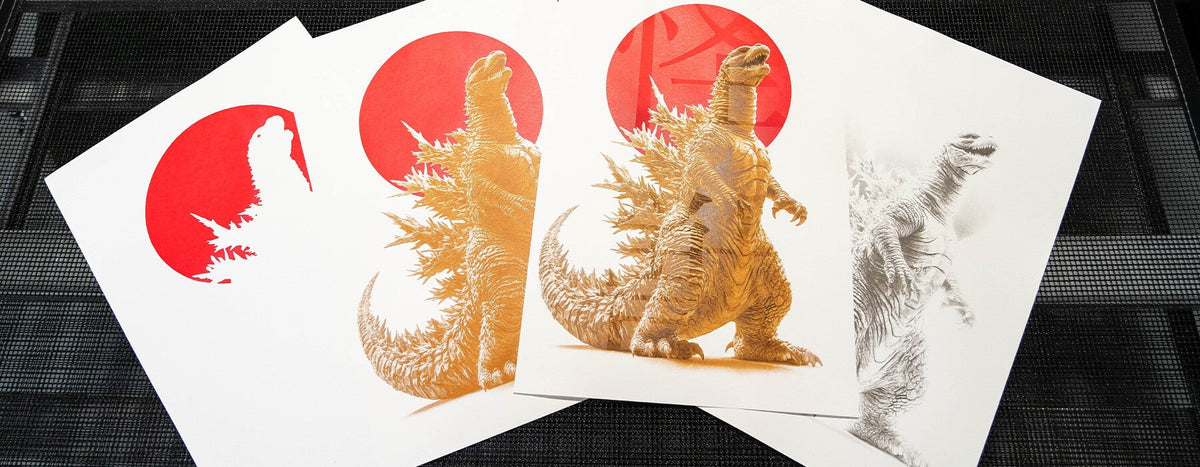The Process of Screen Printing Multi Color Posters | Deep Dive with Co ...