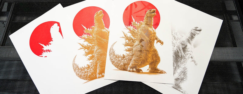 The Process of Screen Printing Multi Color Posters | Deep Dive with Co ...