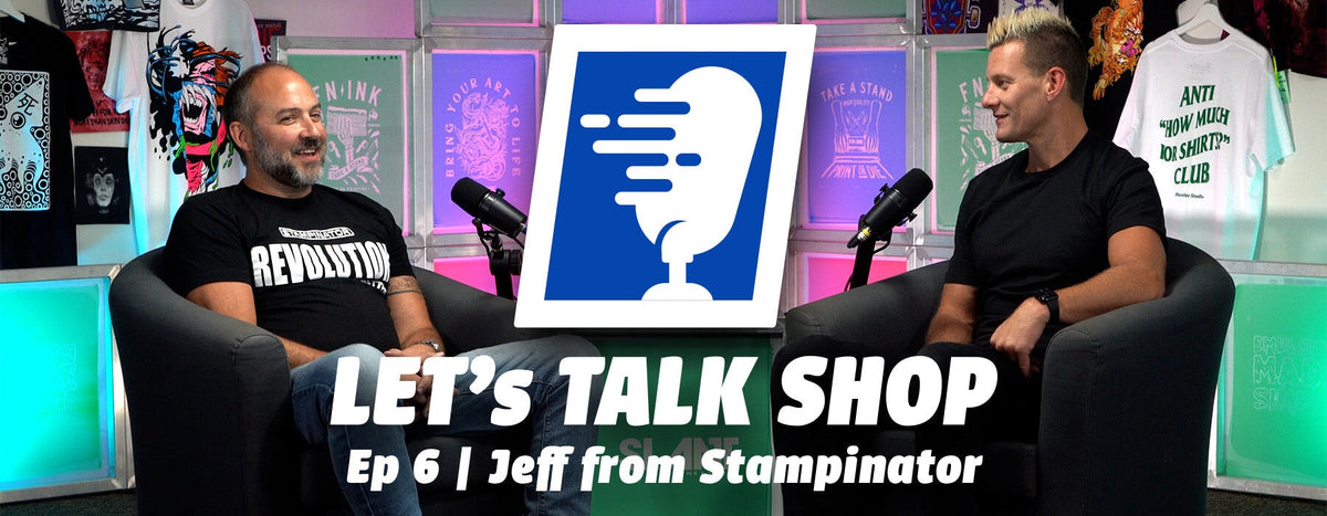 The Rise of the Stampinator | Let's Talk Shop with Jeff From Slant Eng – ScreenPrinting.com