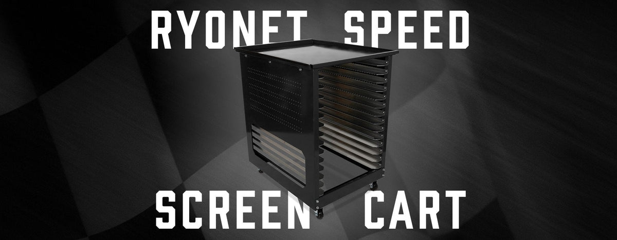 The Ryonet Speed Screen Cart Built for Auto Press Pros – ScreenPrinting.com
