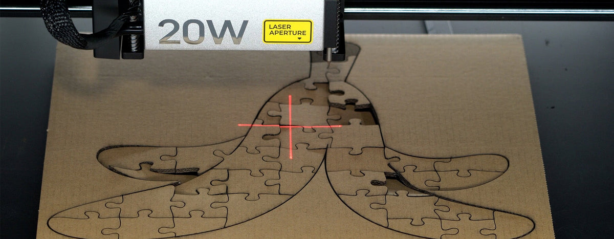 Transforming Wood and Cardboard into Puzzles with xTool Laser Engraver ...