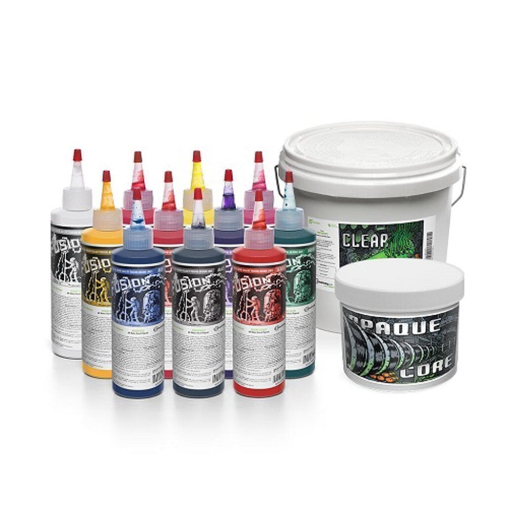 Water Based Mixing And Pantone Inks | by ScreenPrinting.com - color_blue