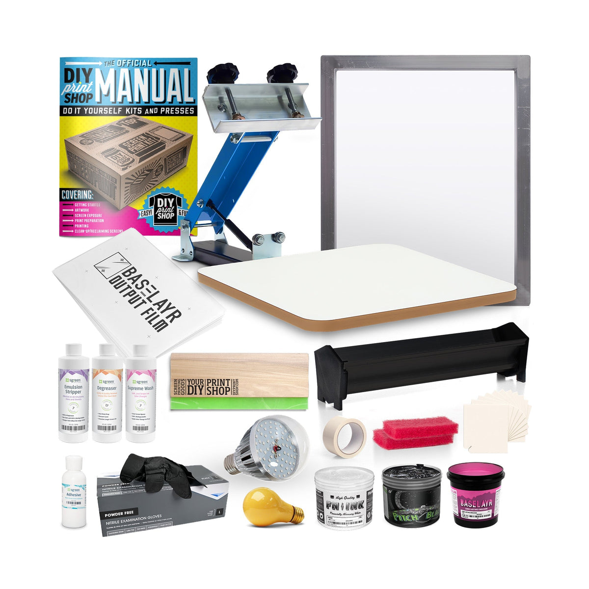 DIY Print Shop Original T-Shirt Screen Printing Kit Made To Make It ...