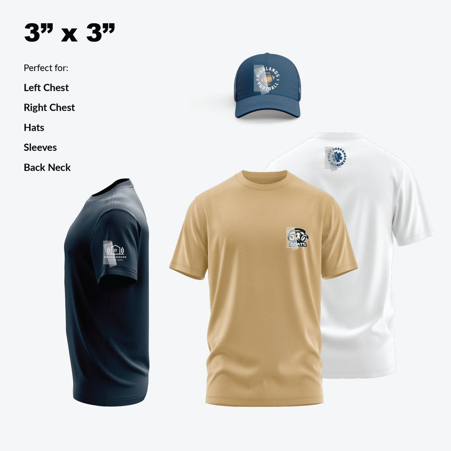 Ninja Transfers DTF Transfers By Size – ScreenPrinting.com