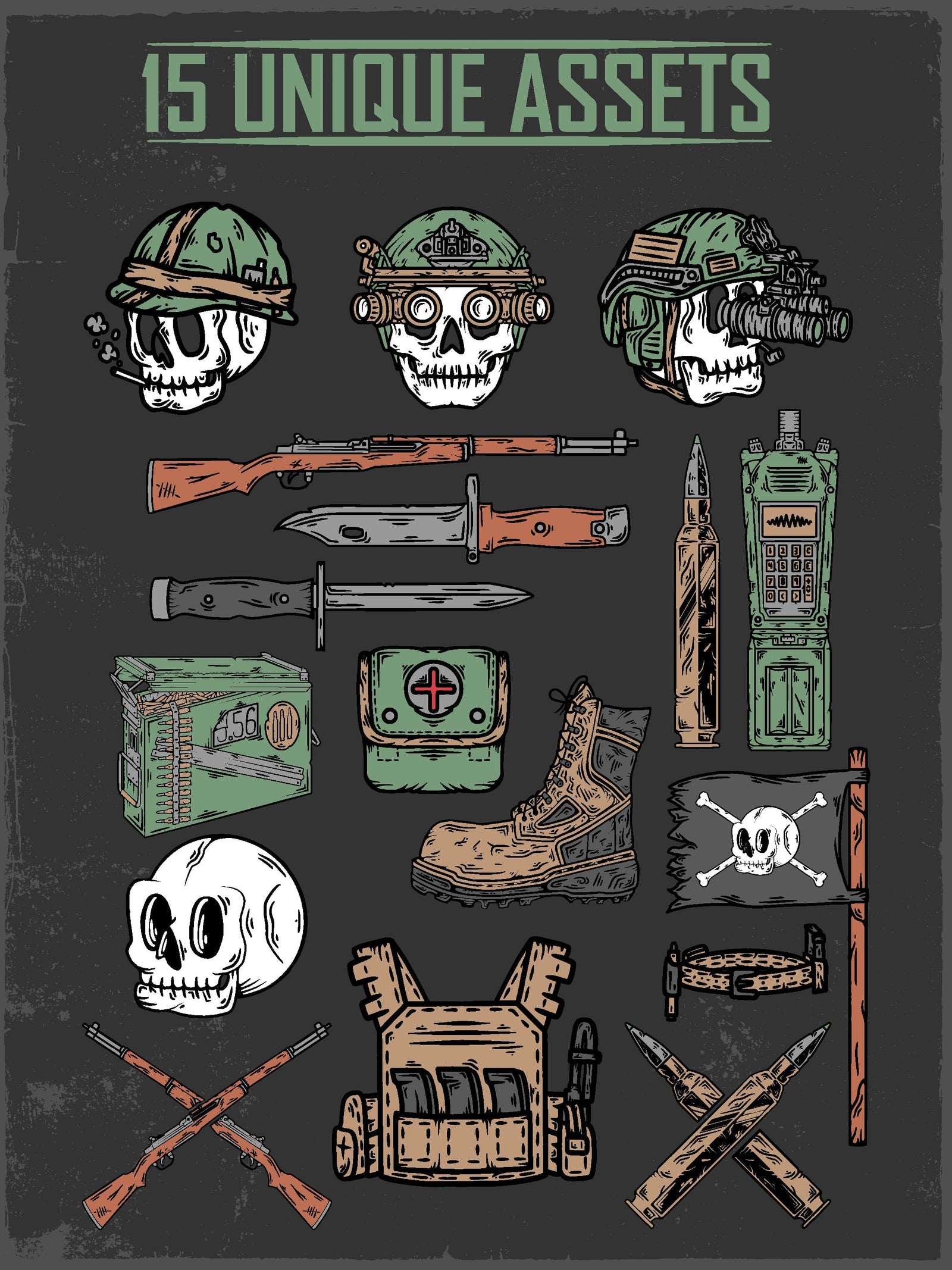 Frontline Vector Pack (Download Only) | by ScreenPrinting.com