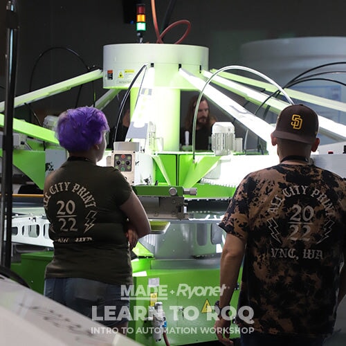 Learn to ROQ WA Ryonet HQ - Intro to Automatic Screen Printing | by ...