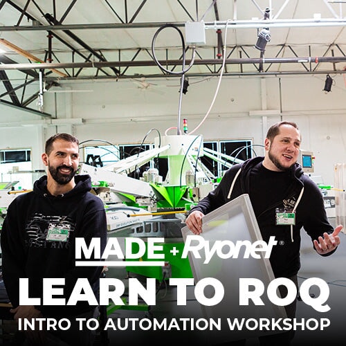 Learn to ROQ WA Ryonet HQ - Intro to Automatic Screen Printing | by ...