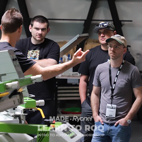 Learn to ROQ WA Ryonet HQ - Intro to Automatic Screen Printing | by ...