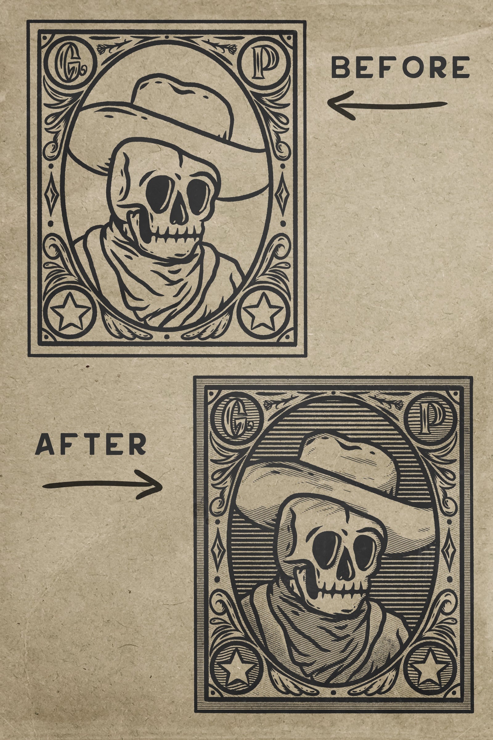 Line Shader Brush (Download Only) | by ScreenPrinting.com