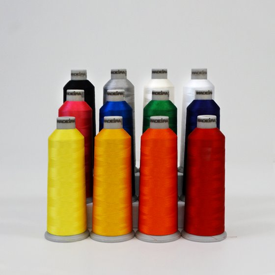 Madeira Polyneon #40 Thread Collection - 5,500yd – ScreenPrinting.com