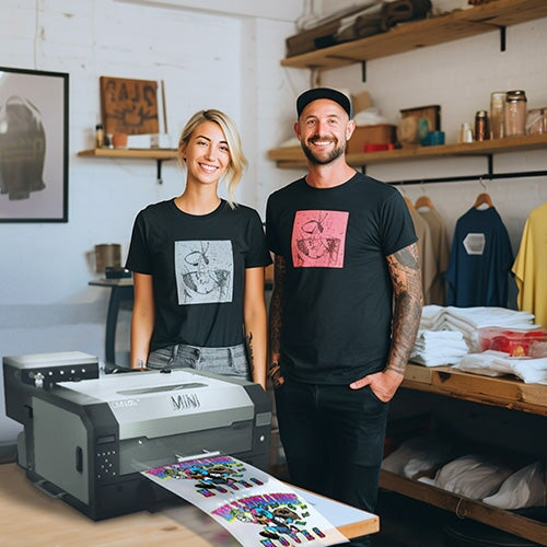 OmniDTF Mini Direct to Film (DTF) Printer Package - 13in – ScreenPrinting.com