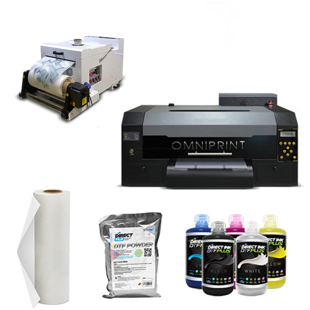 OmniDTF Mini Direct to Film (DTF) Printer Package - 13in ...