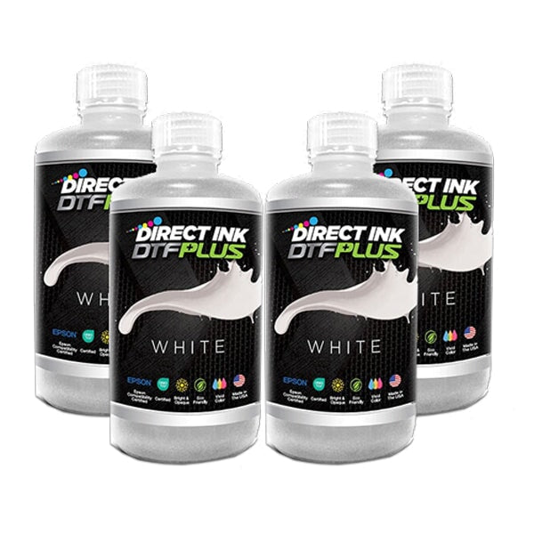 OmniPrint Direct Ink: DTF Plus - White Ink Set – ScreenPrinting.com