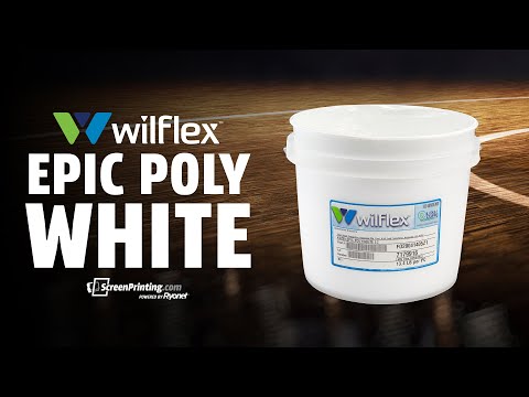 Wilflex Epic Polywhite LC Plastisol Ink| ScreenPrinting.com