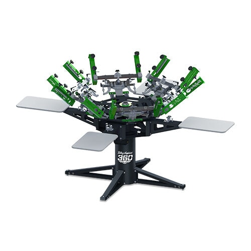 Riley Hopkins 360 6 Color 4 Station Press with XYZ Micro Registration ...