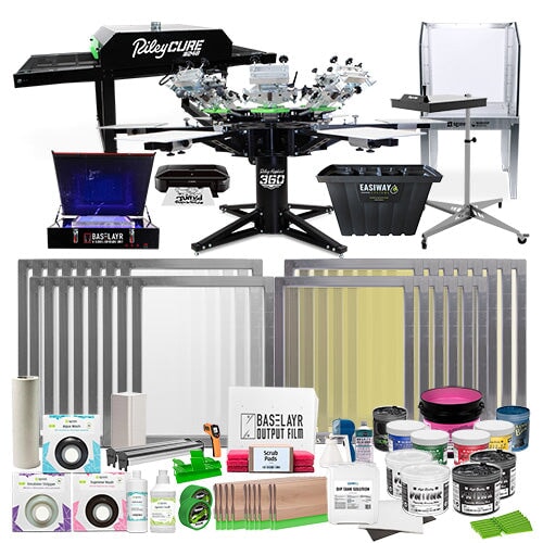 Riley Hopkins 300 Complete Screen Printing Shop Kit | ScreenPrinting.com