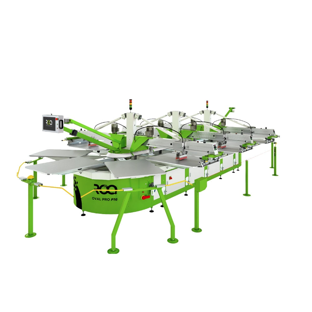 ROQ OVAL Automatic Screen Printing Press – ScreenPrinting.com