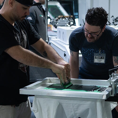 Screen Print Experience Class Vancouver, WA - Ryonet HQ | by ...