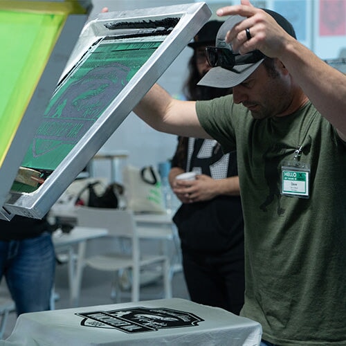 Screen Print Experience BASICS Class Vancouver, WA - Ryonet HQ | by ...