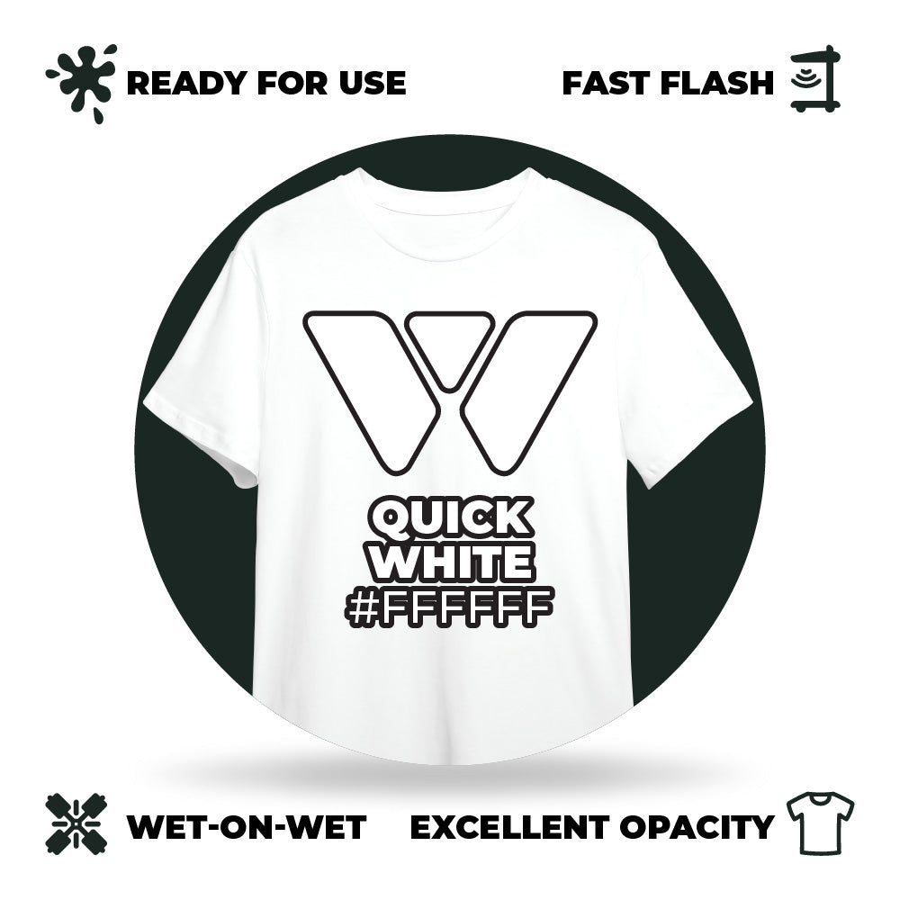 Wilflex Epic Quick White Plastisol Ink | by ScreenPrinting.com