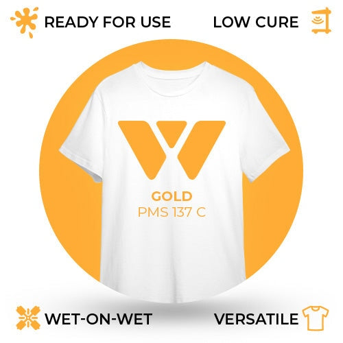 Wilflex Epic Rio RFU Gold Plastisol Ink | by ScreenPrinting.com