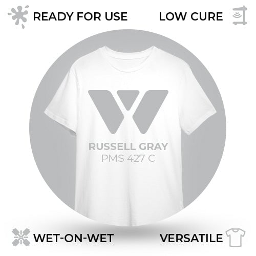 Wilflex Epic Rio RFU Russell Gray Plastisol Ink | by ScreenPrinting.com