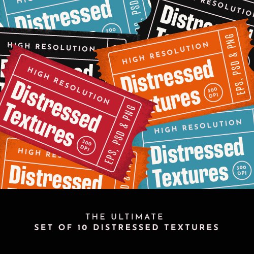 Distressed Texture Pack (Download Only) | by ScreenPrinting.com