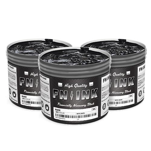 FN-INK™ Black Plastisol Ink | by ScreenPrinting.com