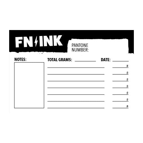 FN-INK Pantone Mixing Labels (Download Only) | by ScreenPrinting.com