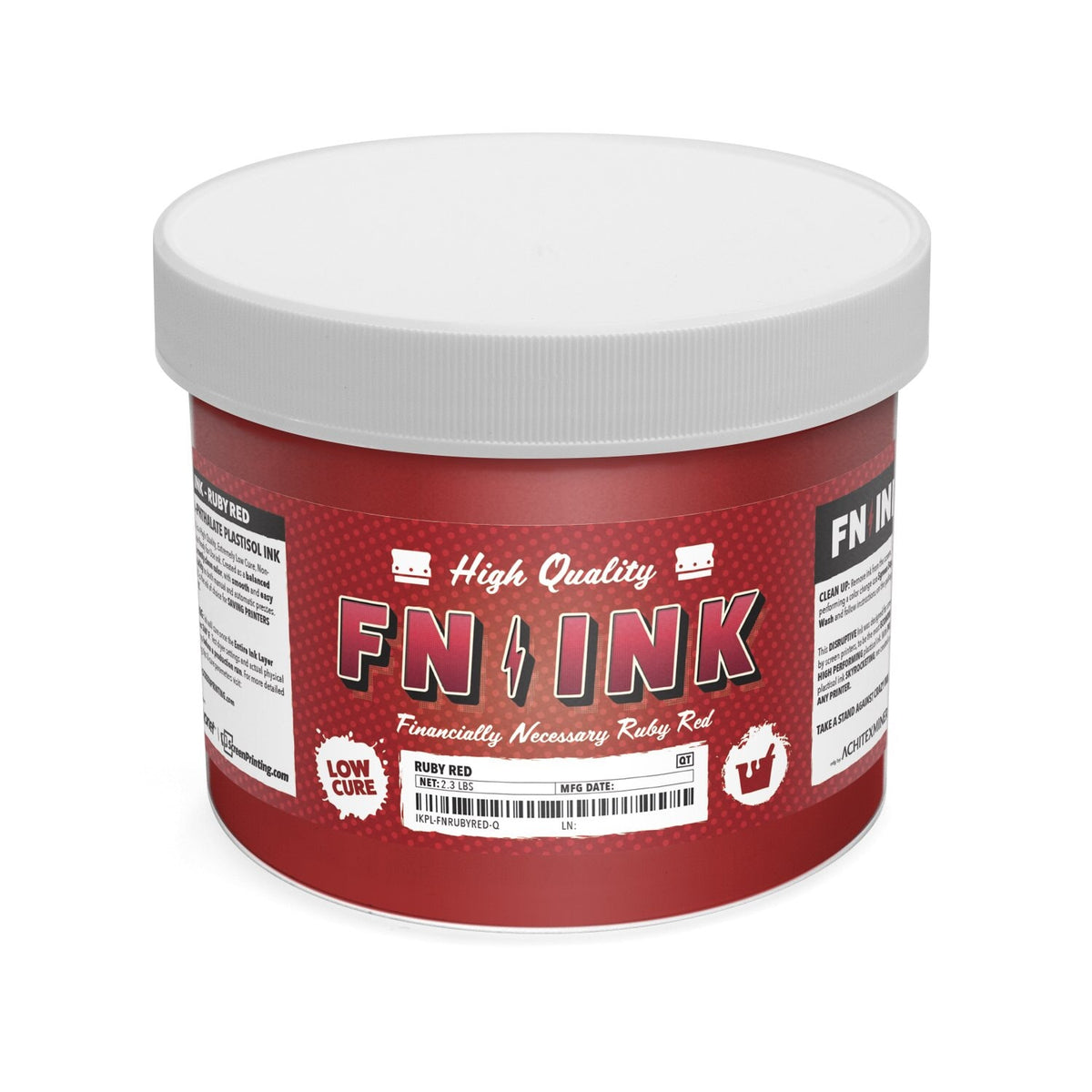 FN-INK™ Ruby Red Plastisol Ink – ScreenPrinting.com