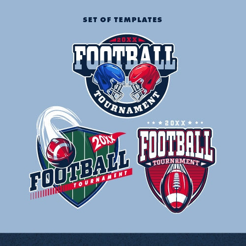 Football Vector Art Pack (Download Only) | by ScreenPrinting.com