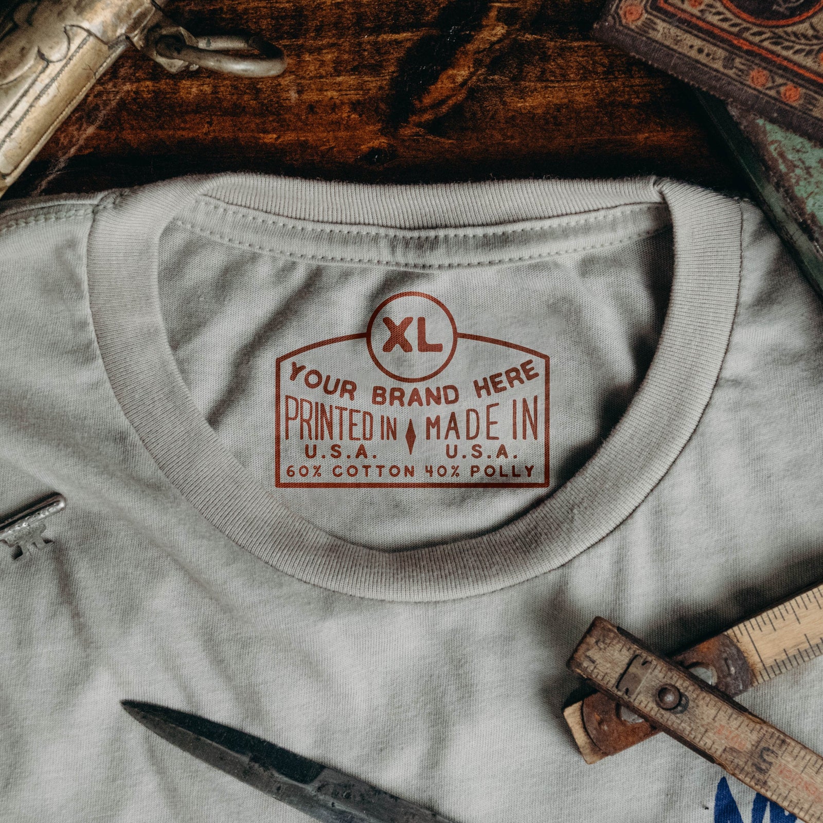 Hand Made Neck Label Pack (Download Only) | by ScreenPrinting.com