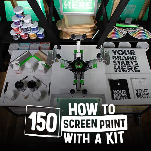 How to Screen Print with a Kit: 150 Edition Online Course | by ...