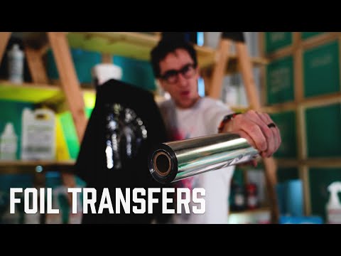 R-Foil Silver Foil Heat Transfer Roll - 12"x200' | ScreenPrinting.com