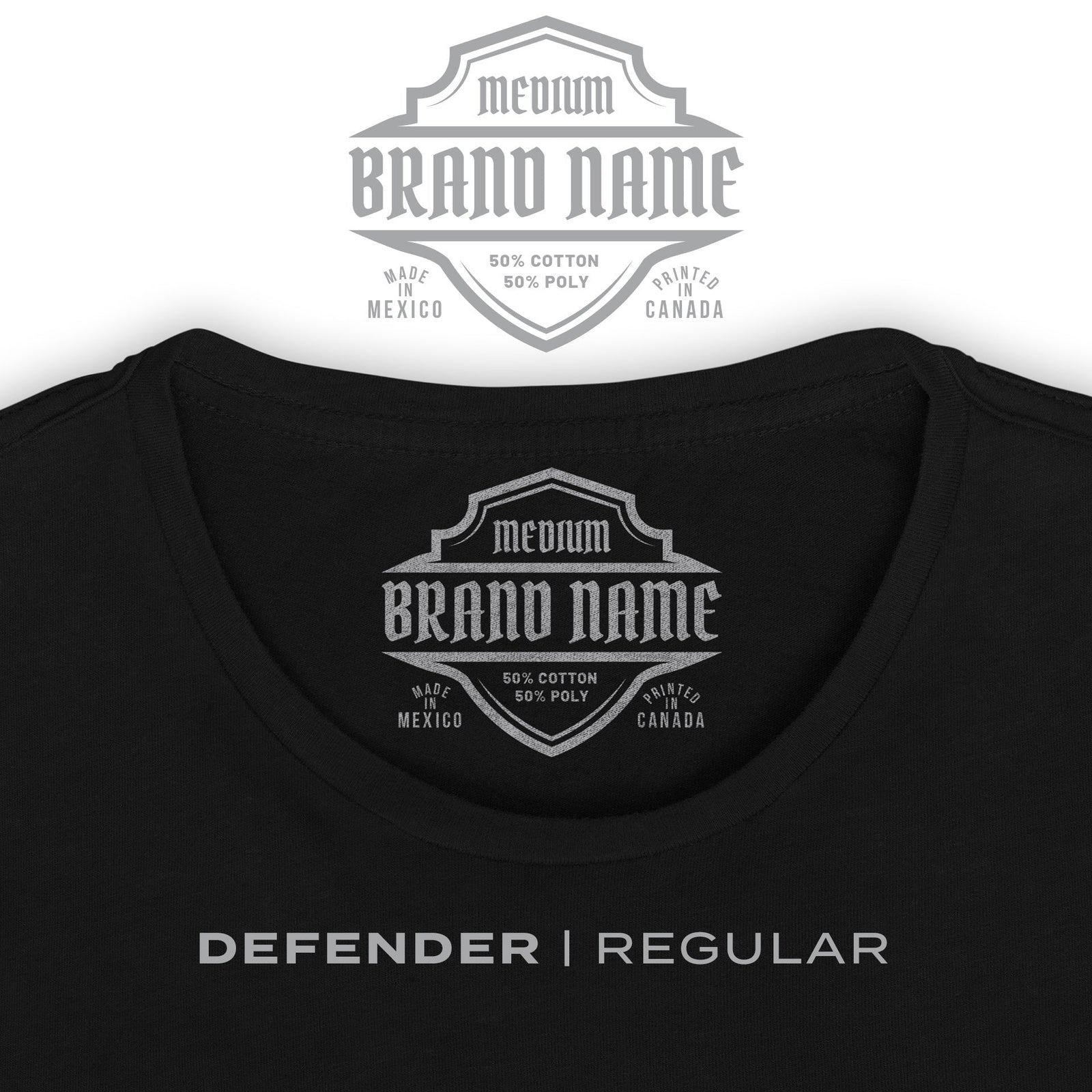 Neck Label Template Master Pack V1 (Download Only) | by ScreenPrinting.com
