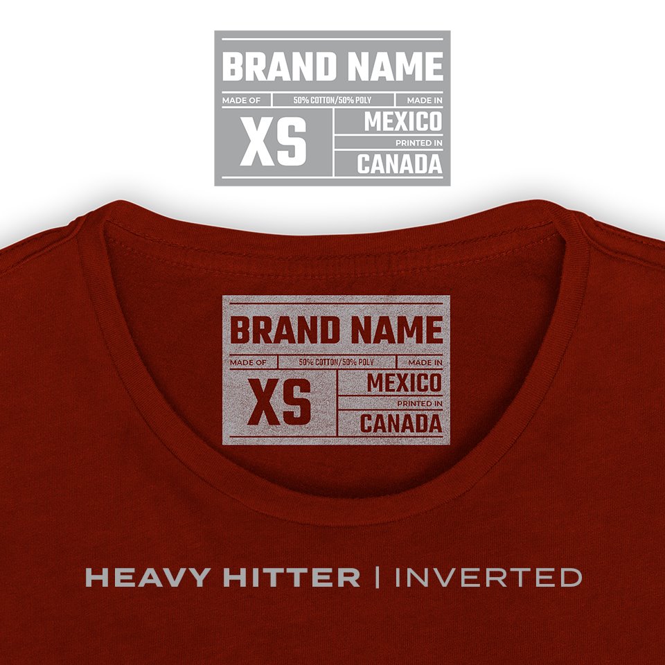 Neck Label Template Master Pack V1 (Download Only) | by ScreenPrinting.com
