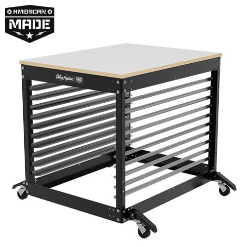Riley Hopkins Single Station Screen Printing Press Cart | by ...