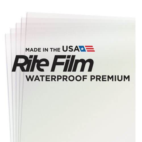 Rite Film Premium Waterproof Film 11x17in 100 Pack | ScreenPrinting.com