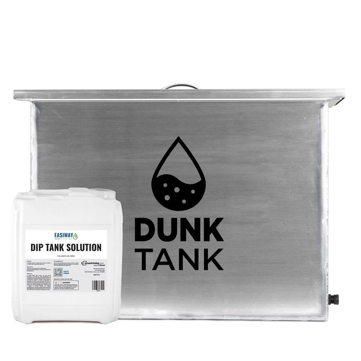 Sgreen Dunk Tank Kit with Emulsion Remover | ScreenPrinting.com