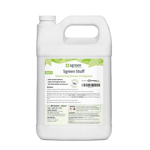 Sgreen Stuff Dehazer and Degreaser | ScreenPrinting.com