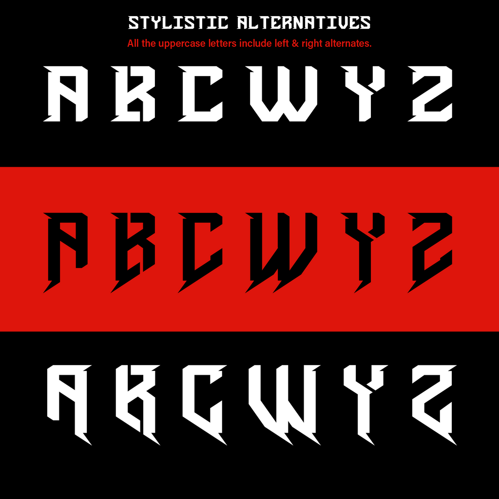 Type Tyrant Font Bundle (Download Only) | by ScreenPrinting.com