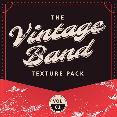 Vintage Band T-Shirt Texture Pack (Download Only) | by ScreenPrinting.com