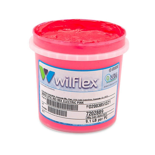 Wilflex Epic Rio Electric Pink Plastisol Ink | ScreenPrinting.com by Ryonet