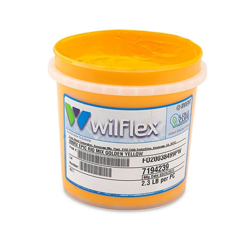 Wilflex Epic Rio Golden Yellow Plastisol Ink | ScreenPrinting.com by Ryonet